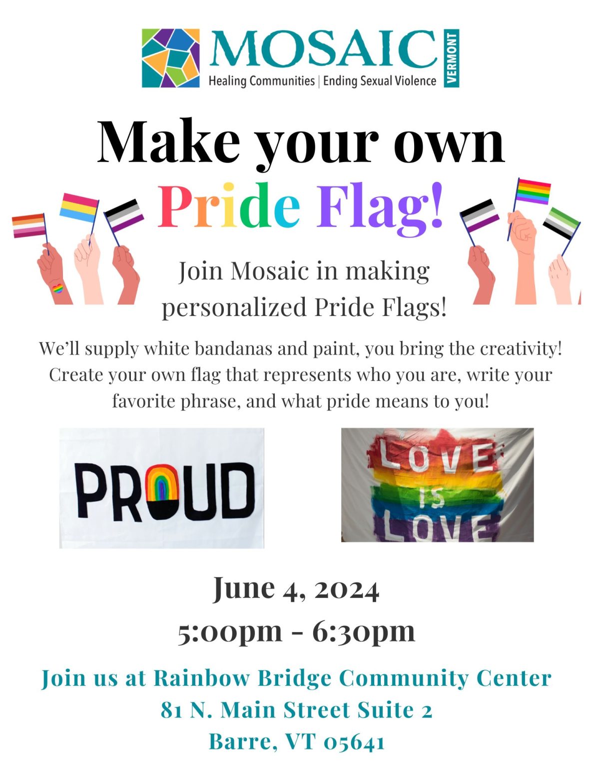 Make your own Pride Flag! – The Mad River Valley Village